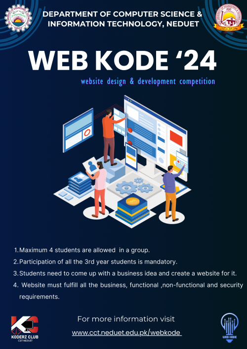 WEB KODE’24 | NEDUET - CSIT Department