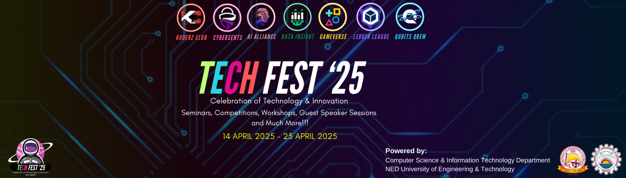 TechFest'25 | NEDUET - CSIT Department